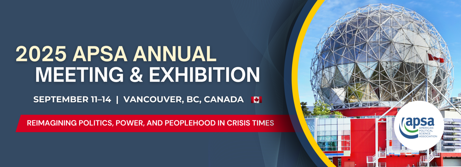 Annual Meeting & Exhibition - American Political Science Association (APSA)